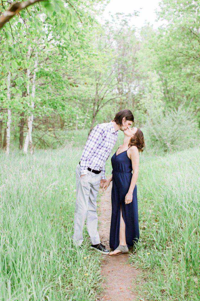 Jacqueline + Tim | ENGAGED | A Windy Afternoon Wandering in Wisconsin ...