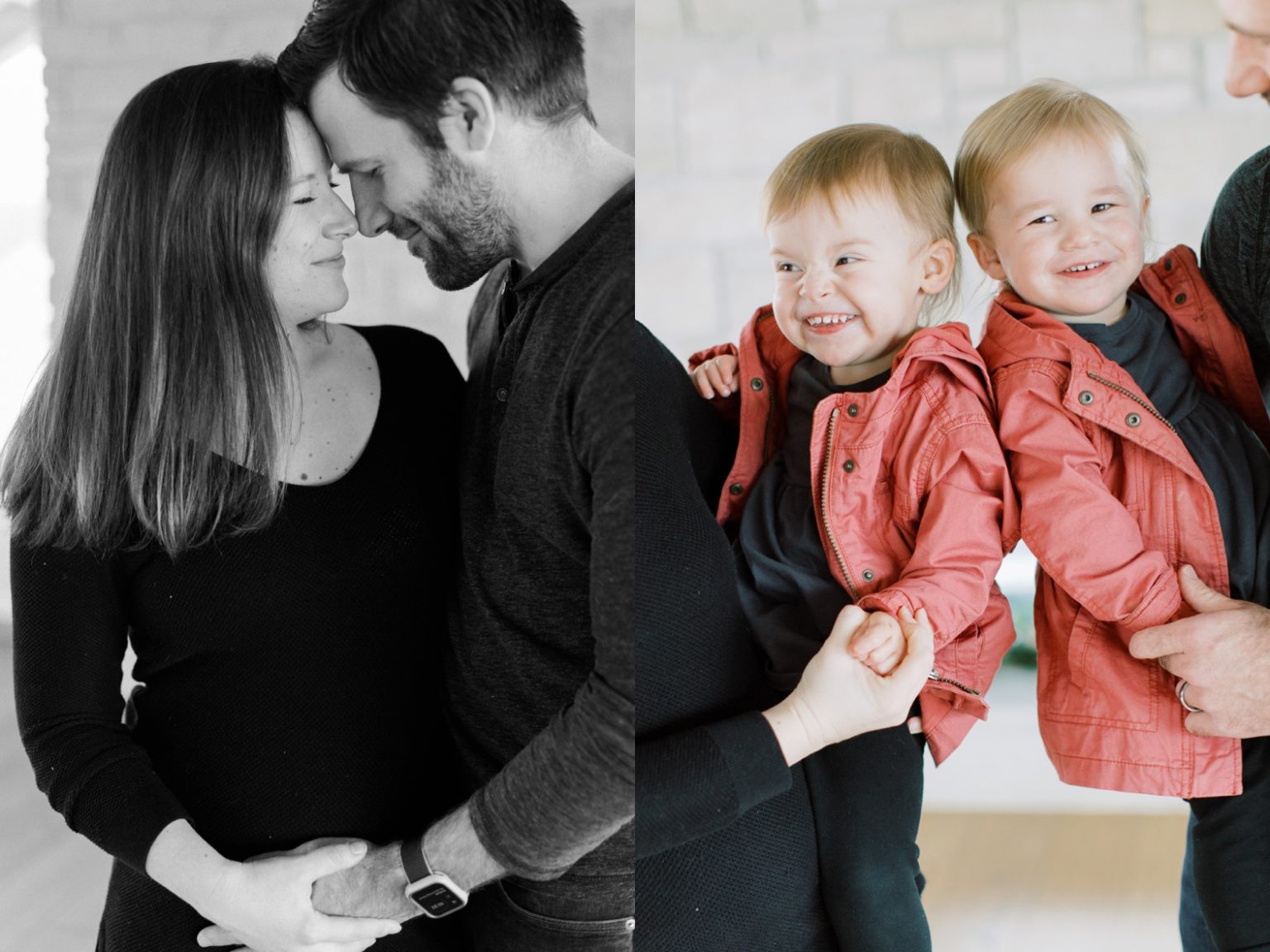 The Steel Family | Indoor Family Session at the Kress Pavilion in Door ...