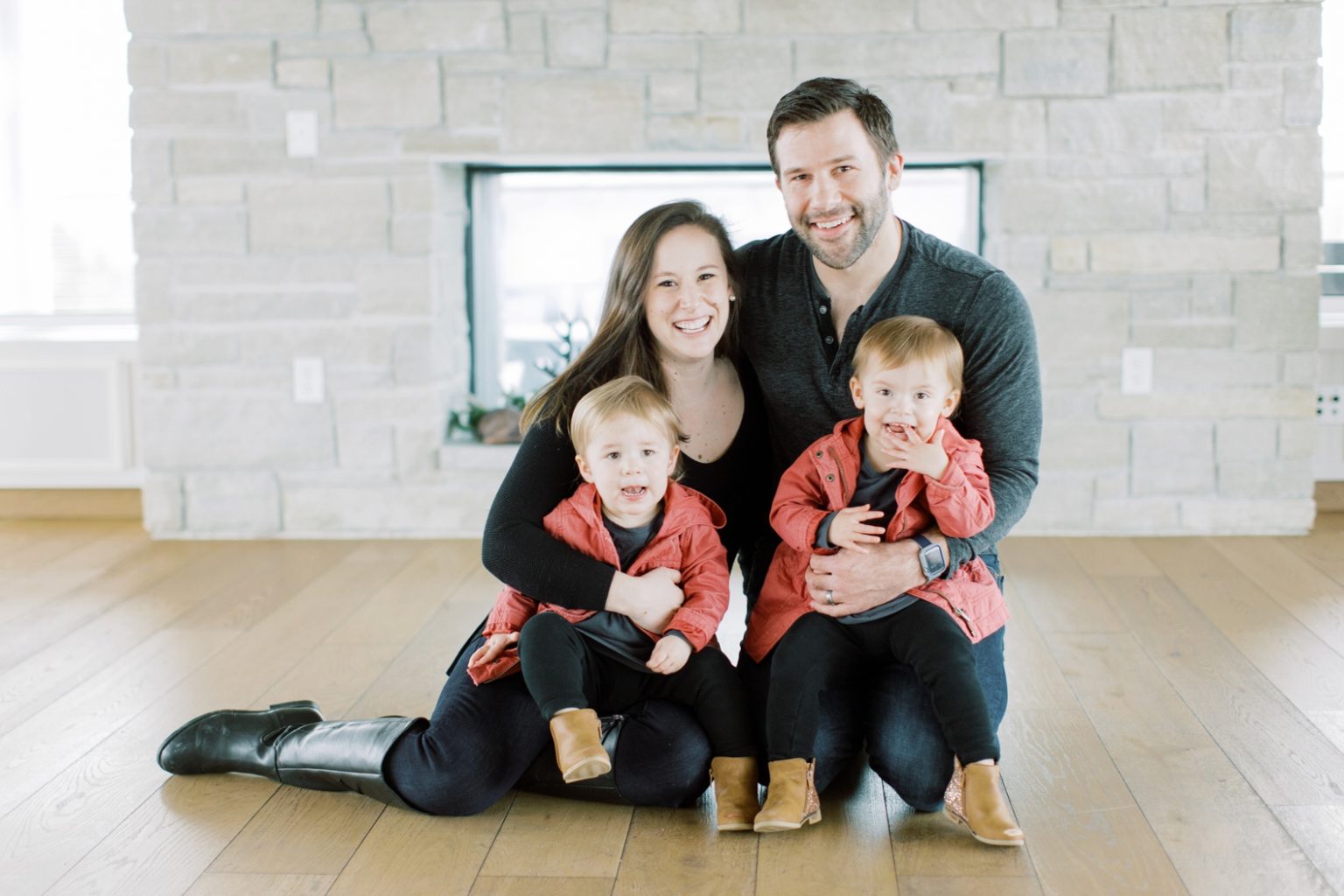The Steel Family | Indoor Family Session at the Kress Pavilion in Door ...